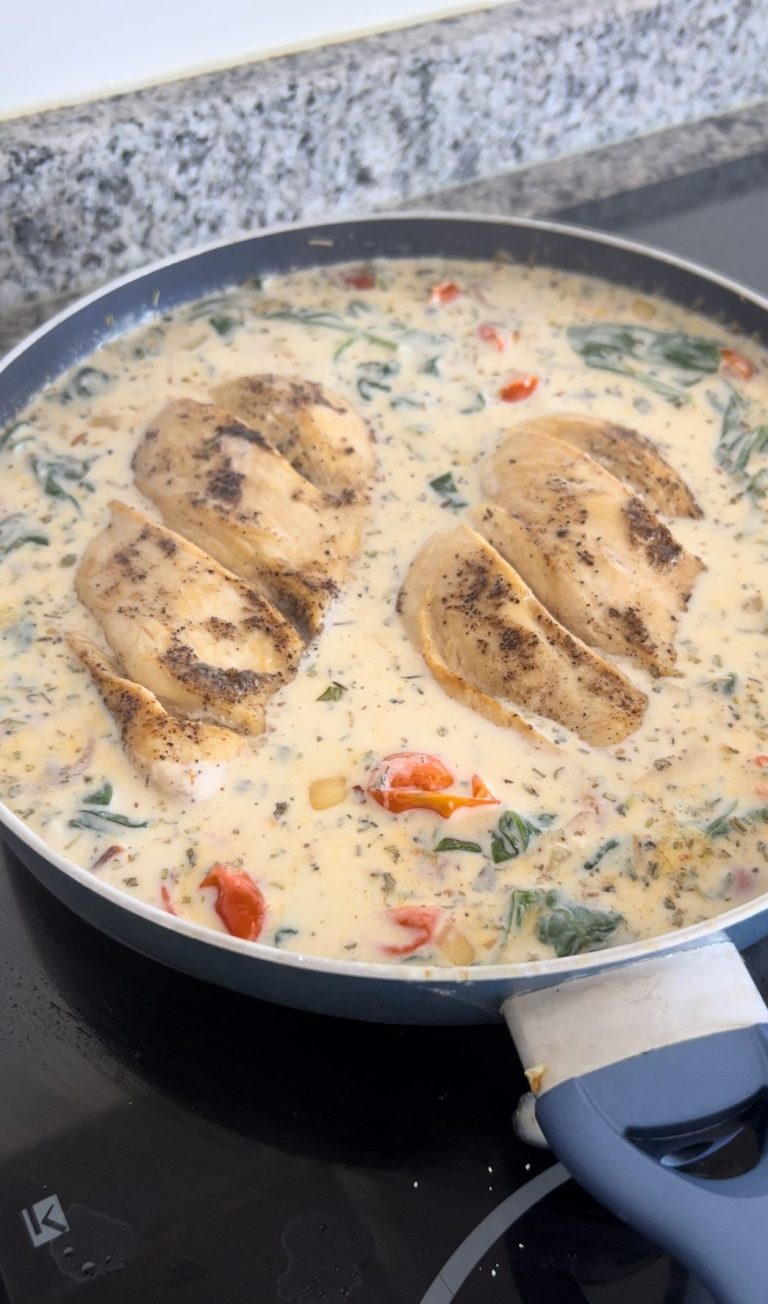 Pollo a la toscana - Recorriendo el mundo Una salsa que enamora
